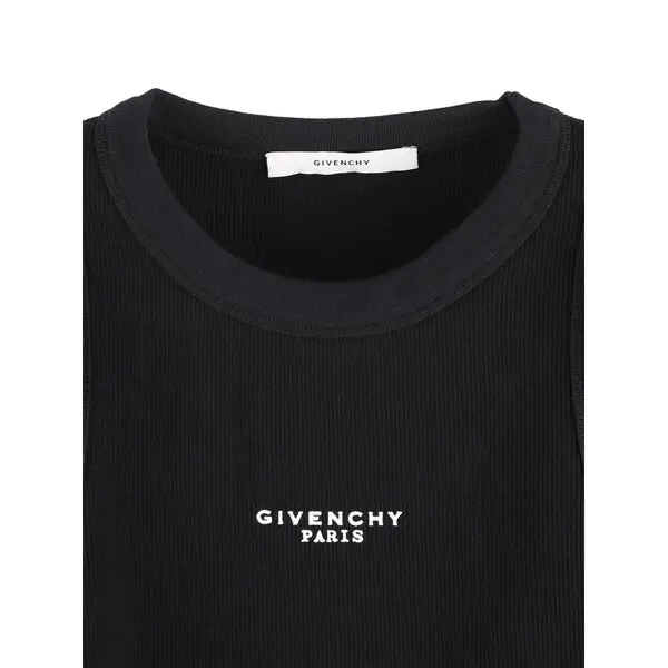 Givenchy Ribbed Knit Sleeveless Top