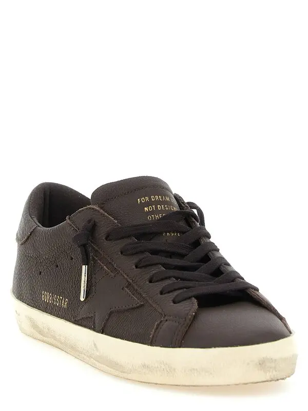 GOLDEN GOOSE Super-star Sneakers - Brown