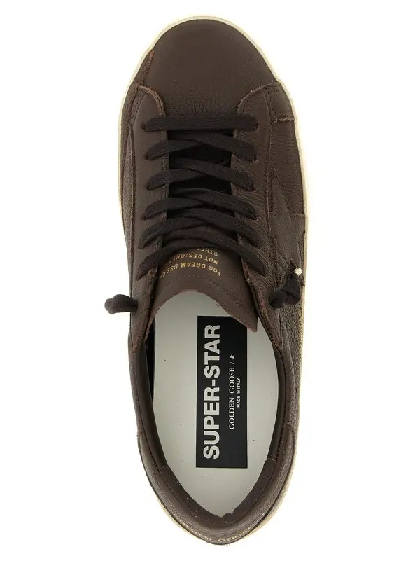 GOLDEN GOOSE Super-star Sneakers - Brown