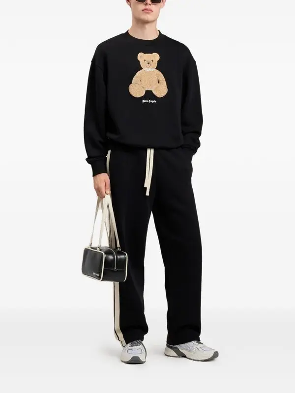 Palm Angels Bear Graphic Crewneck Sweatshirt - Multicolor