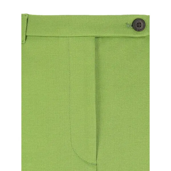Miu Miu Straight Skirt With Logo Detail