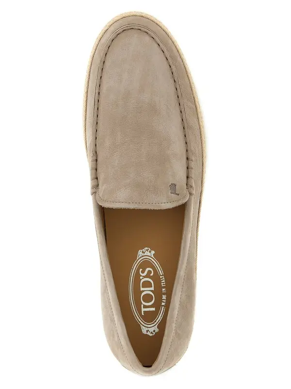 TOD'S Calfskin Leather Loafers