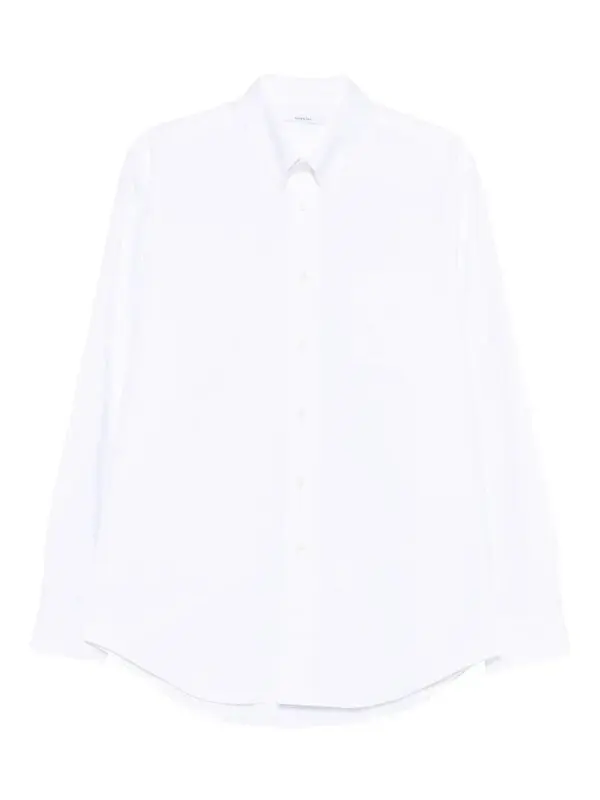 Givenchy Classic Fit Long Sleeve Shirt ` Jacquard - Multicolor