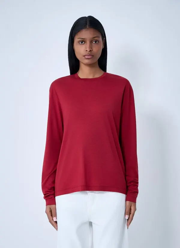 TOTEME Classic Long-sleeve Top - Multicolor