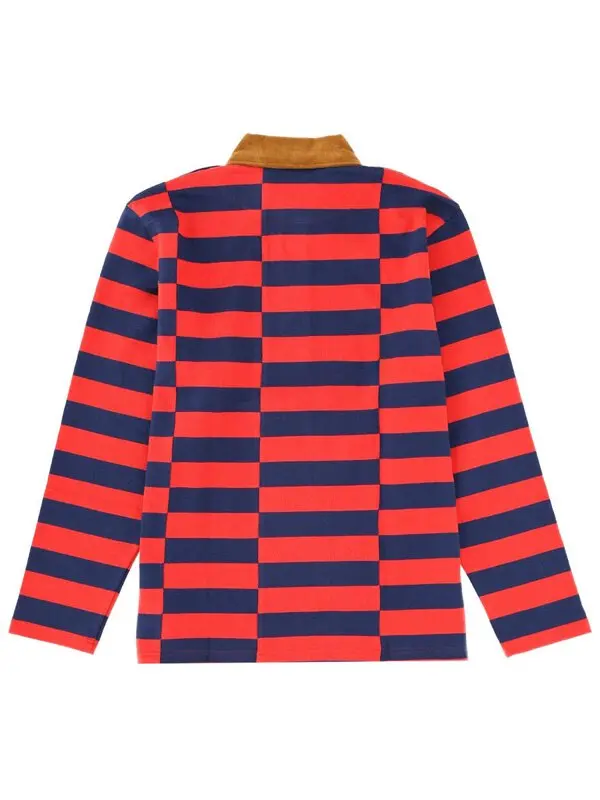 WALES BONNER Polo City Long Sleeve Shirt