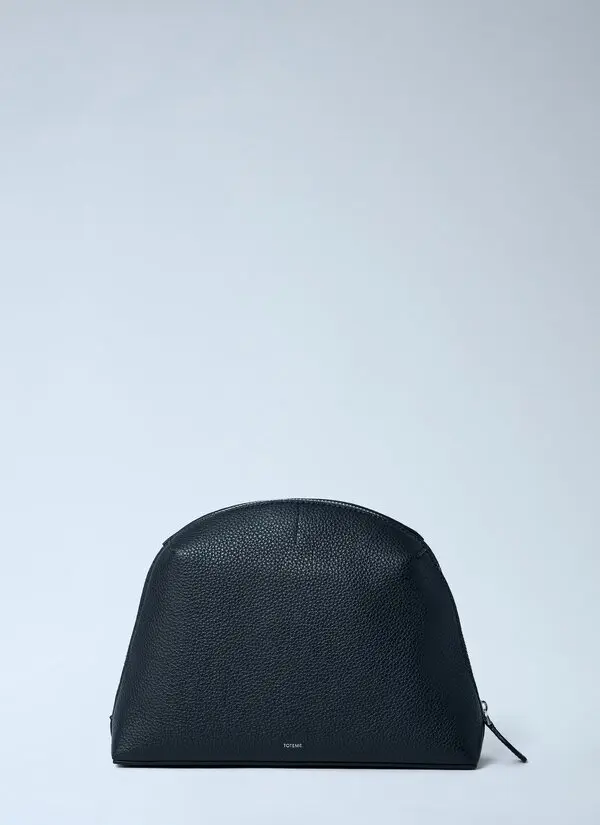 TOTEME Textured Leather Pouch - Black