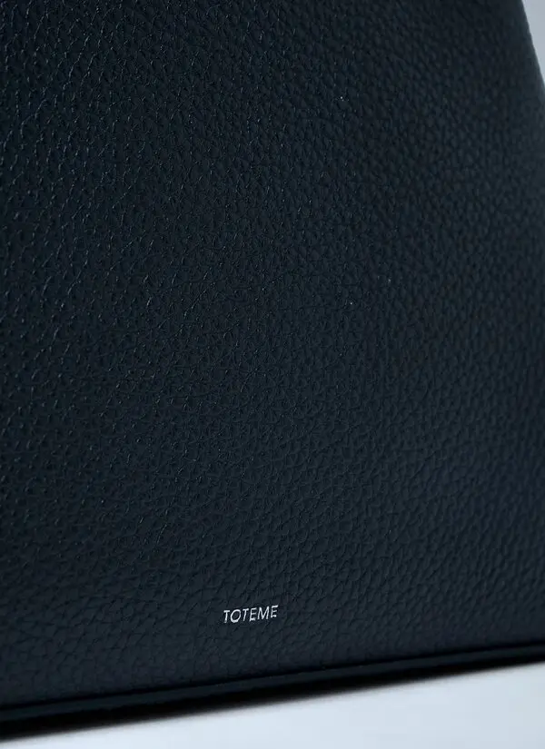 TOTEME Textured Leather Pouch - Black