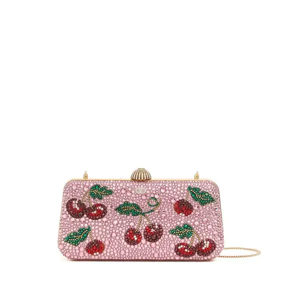 Valentino Garavani Embellished Clutch Bag - Pink