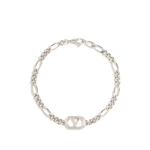 Valentino Garavani Vlogo Chain Bracelet - Silver