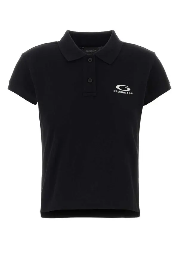 Balenciaga Piquet Polo Shirt