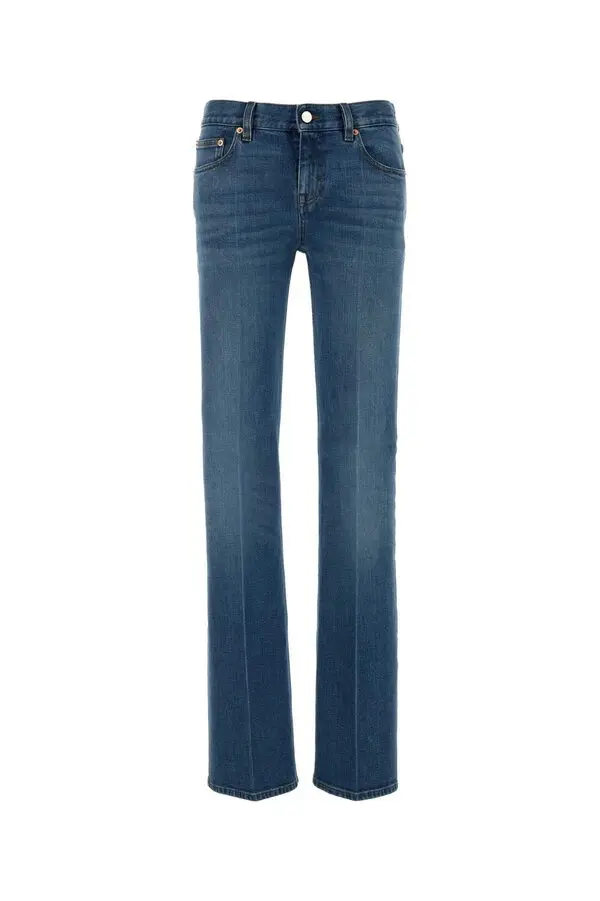 Gucci Jeans In Stretch Denim - Blue