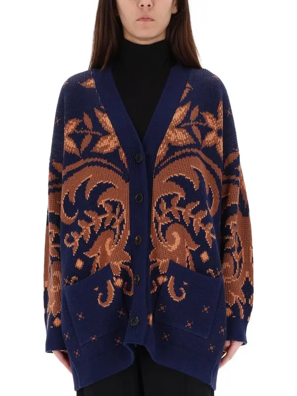 Etro Wool Cardigan - Multicolor