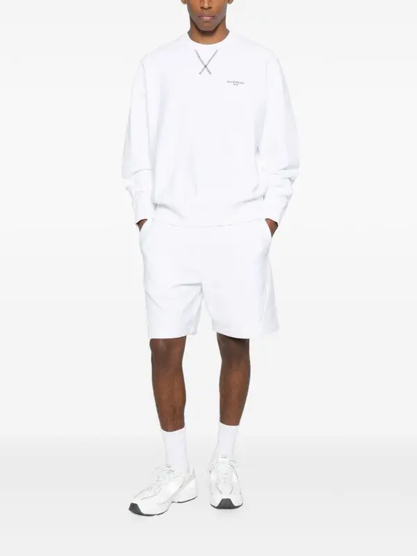 Givenchy Logo Cotton Hoodie - Multicolor