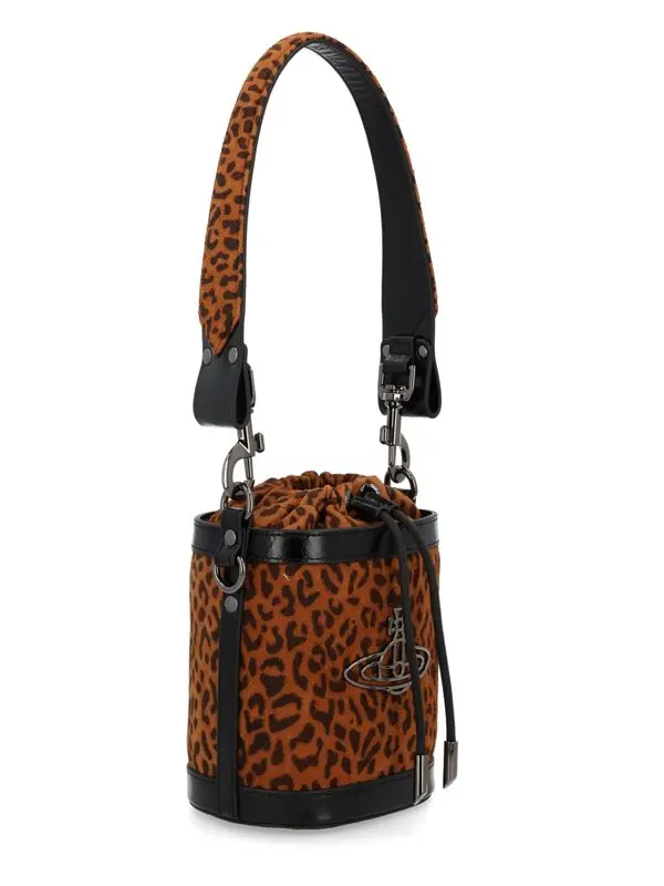 VIVIENNE WESTWOOD Small Kitty Bucket Bag - Multicolor