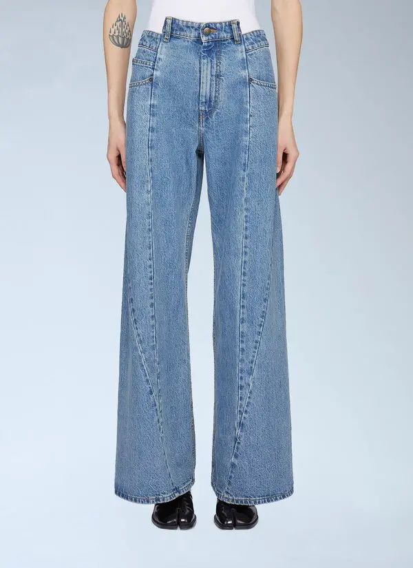 MAISON MARGIELA Wide-leg Jeans - Blue