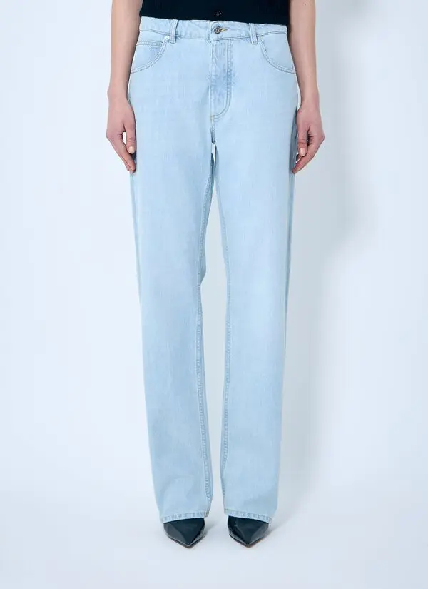 Bottega Veneta Straight-leg Jeans - Blue