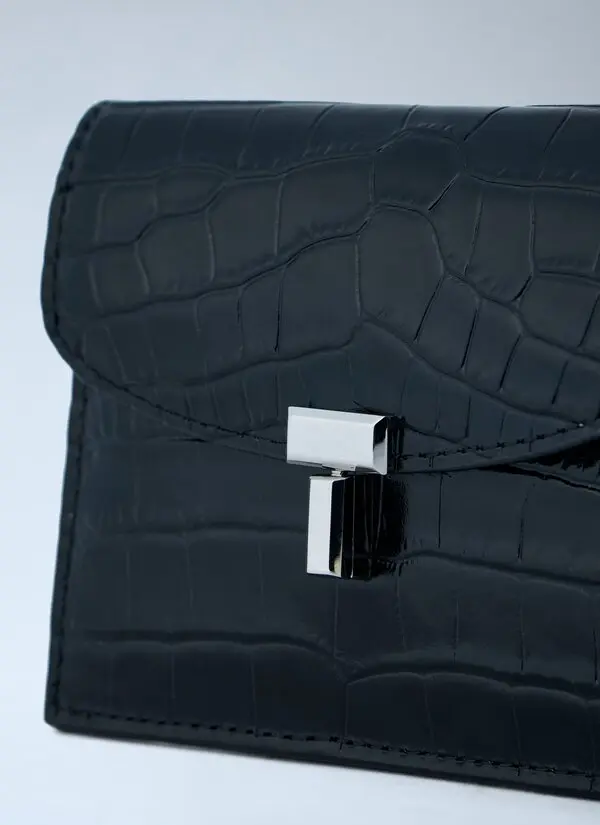 TOTEME T-lock Cardholder - Black