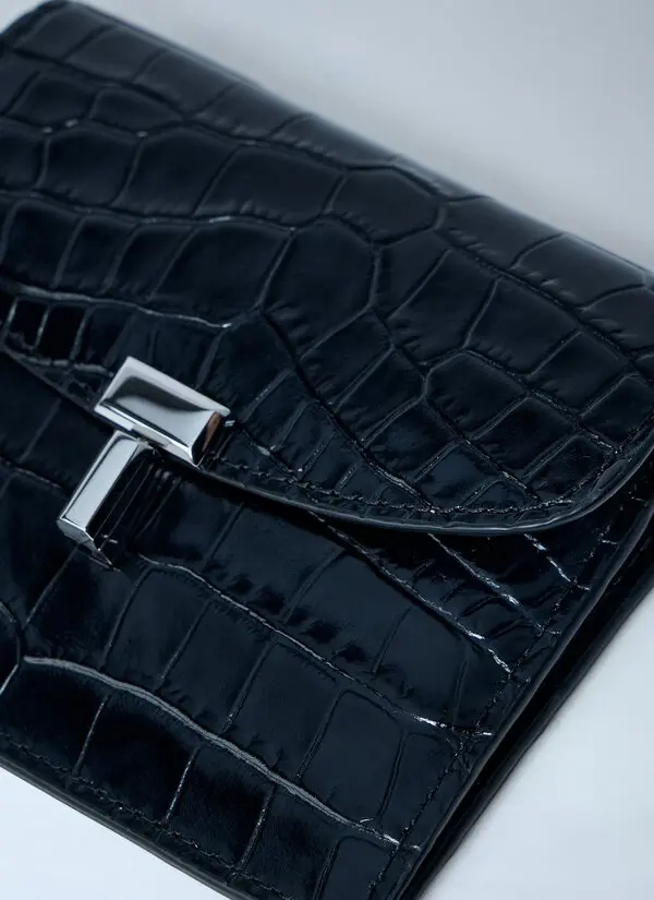 TOTEME T-lock Cardholder - Black