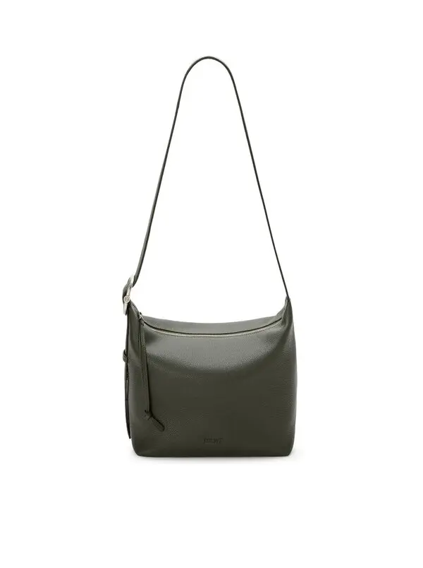 Loewe Hobo Loop Bag In Grained Calfskin Leather - Multicolor