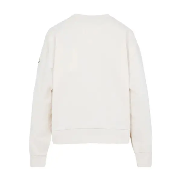 Moncler Embroidered Logo Crewneck Sweatshirt