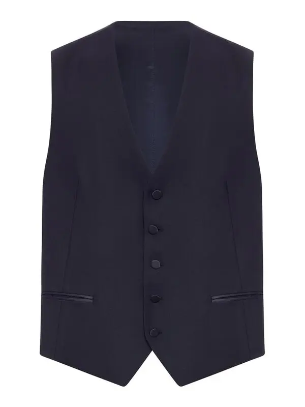 Tagliatore Bruce Wool Tuxedo - Blue