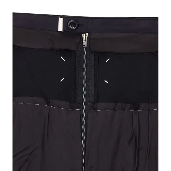 MAISON MARGIELA Midi Skirt With Decorative Stitching