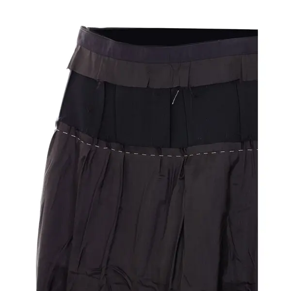 MAISON MARGIELA Midi Skirt With Decorative Stitching