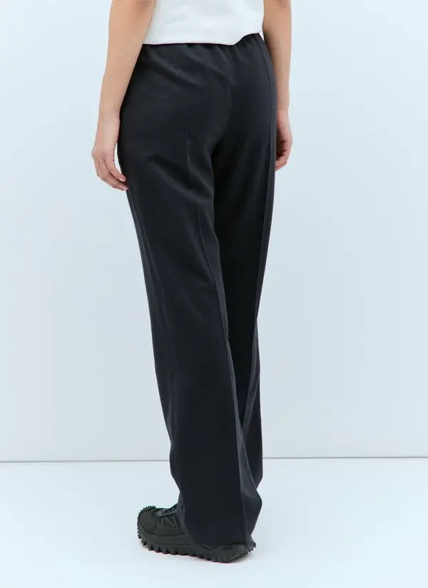 Moncler Wool-blend Drawstring Trackpants - Blue