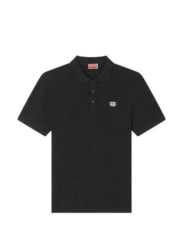Kenzo Wild Tiger Cotton Polo Shirt - Multicolor