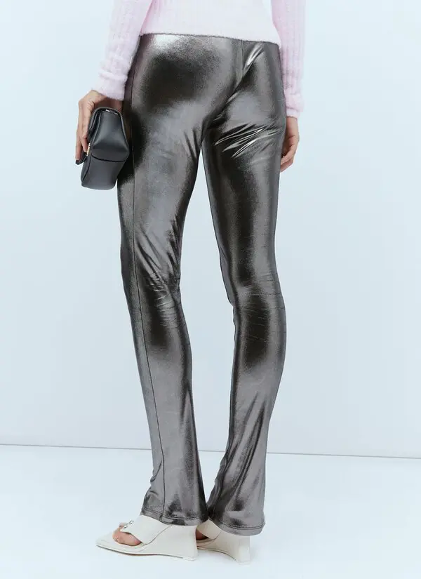 Blumarine Metallic Leggings