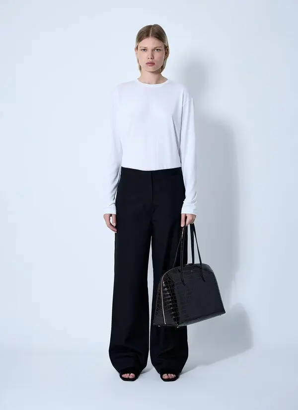 TOTEME Twisted Seam Cotton Pants