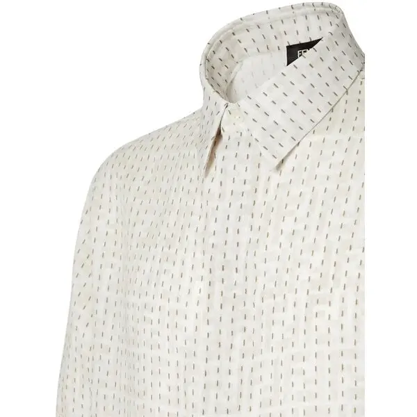Fendi Neutrals Shirts - Cream