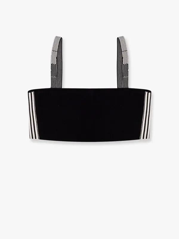 Dior Compact Technical Knit Bralette With Graphique Motif - Multicolor