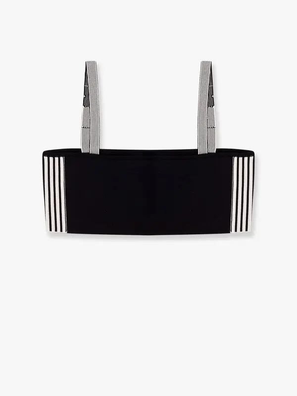 Dior Compact Technical Knit Bralette With Graphique Motif