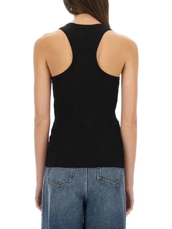 Stella McCartney Crystal Mini Star Tank Top - Black