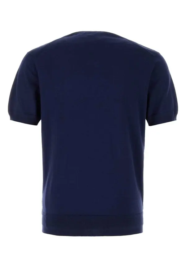 TOM FORD Navy Cotton Sweater