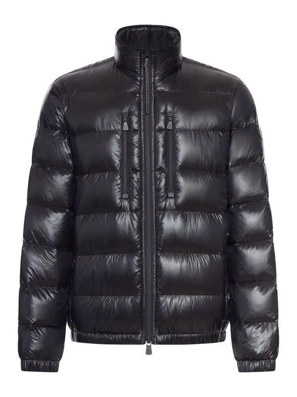 Moncler Quilted Bomber Jacket - Black
