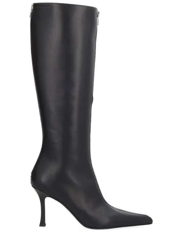 Alexander Wang Calf Leather Heeled Boots