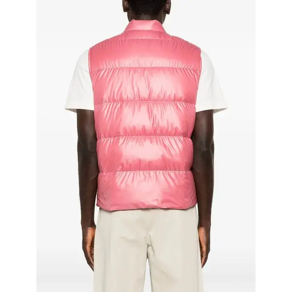 Moncler Quilted Sleeveless Vest - Pink