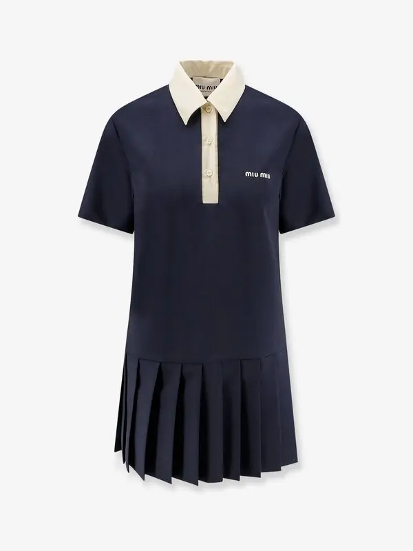 Miu Miu Mohair And Virgin Wool Dress