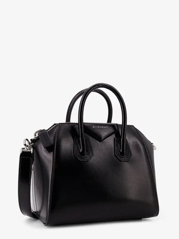 Givenchy Antigona Mini Leather Crossbody Bag - Black
