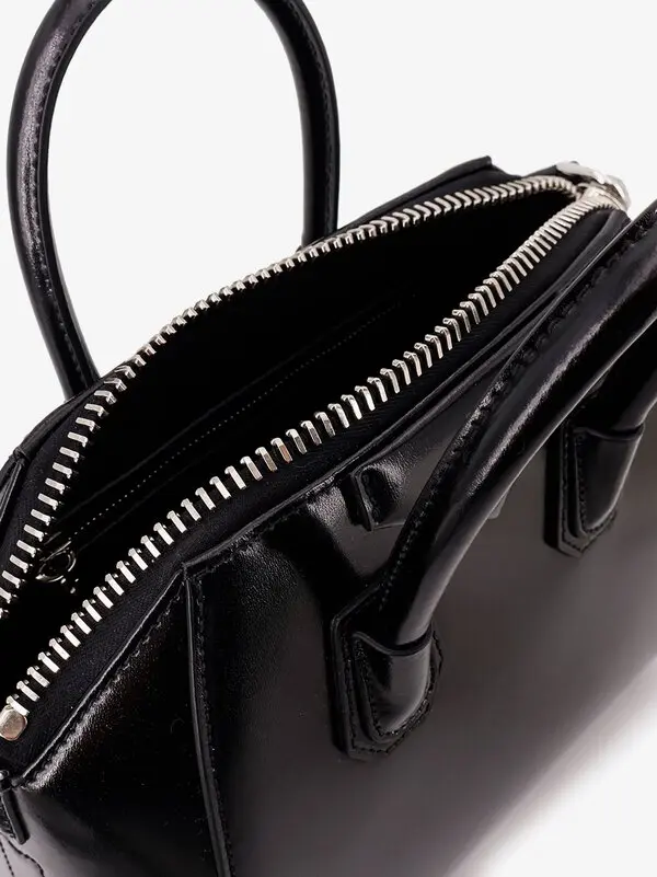 Givenchy Antigona Mini Leather Crossbody Bag - Black