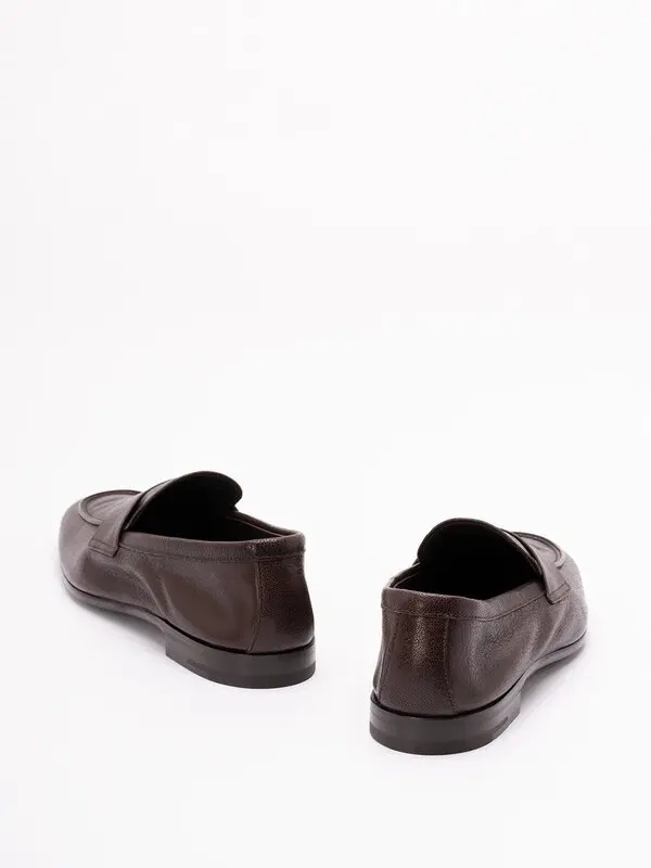 Prada Goat Skin Leather Loafers