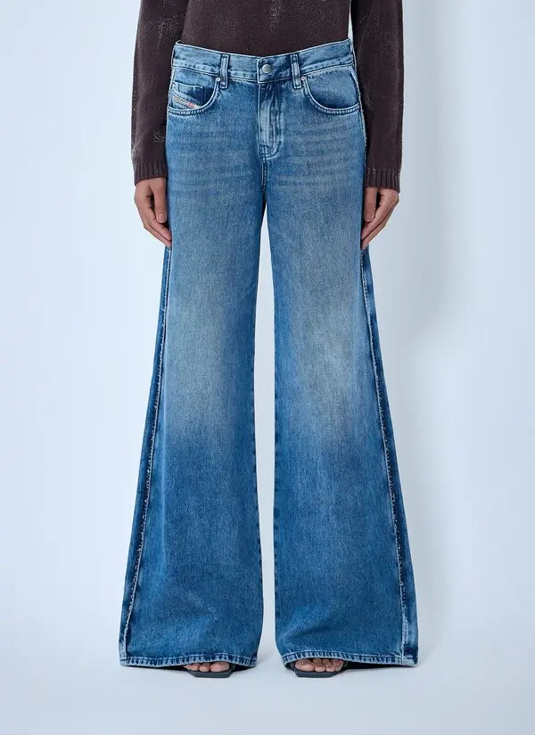 DIESEL® 1978 D-akemi-s Wide-leg Jeans
