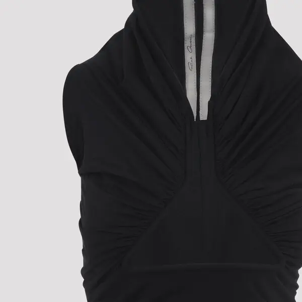 Rick Owens Prong Ss Top - Black