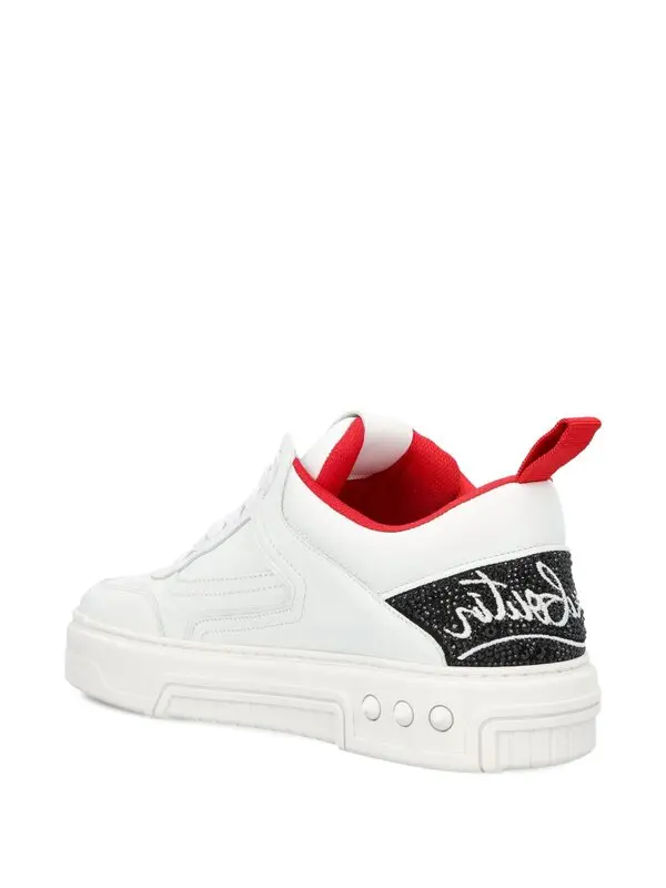 CHRISTIAN LOUBOUTIN Astroloubi Perforated Leather Sneakers