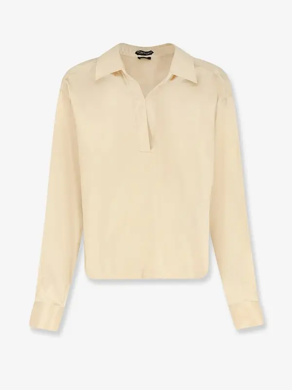 TOM FORD Stretch Satin Shirt - Multicolor