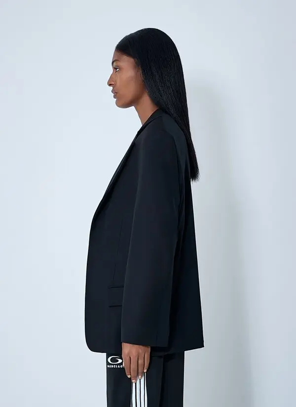 Balenciaga Wool Single-breasted Blazer