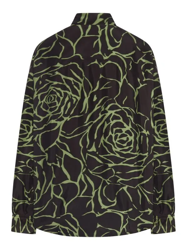 Dries Van Noten Printed Long-sleeve Shirt