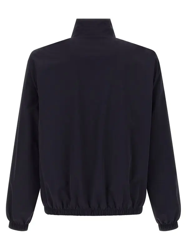 Brunello Cucinelli Reversible Technical Fabric And Wool Mélange Jacket - Multicolor